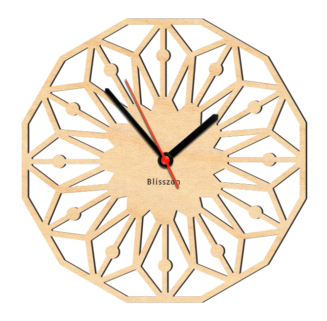 Polygon Clock | Blisszon